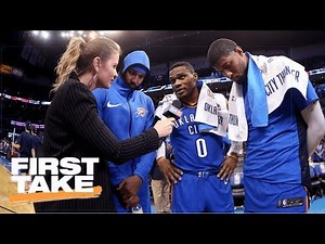 First Take analyzes what Thunder win vs. Knicks means for Warriors | First Take | ESPN