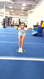 STANDING BACK FLIP INTO THE CIRCLE! #shorts #tumbling-002 #reelsvideo | Jeanine Latham