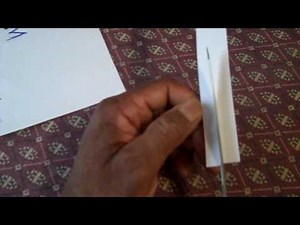 How to Make a simple flying paper helicopter