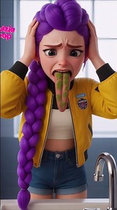 💜🥹🌟 Jinu's Love Guides Rumi Through Struggles! #shorts #kpop #rumi