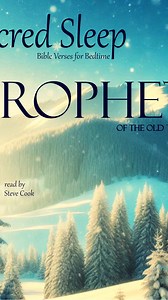 Nearly 30 direct Messianic prophecies were fulfilled by the birth, life and death of Jesus Christ. Now you can meditate on those prophecies at bedtime (or anytime) with “Sacred Sleep: Prophets”. This latest volume in the popular series includes all the Old Testament Prophets - from Isaiah to Malachi - and is once again read by 8-time #1 Amazon Best-Selling Narrator, Steve Cook. As always, it features the Revised Geneva Translation of the Bible, with soothing music underneath to allow the restora