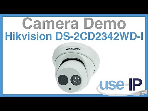 Camera Demo: Hikvision DS-2CD2342WD-I 4MP EXIR Turret Camera