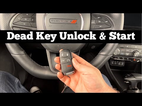 How to Unlock & Start A 2014 - 2024 Dodge Durango With A Dead Bad Broken Remote Key Fob Battery