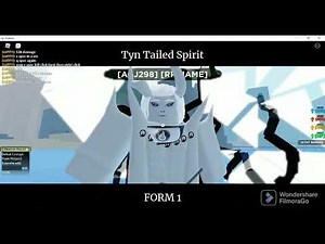 Tyn Tails Gen 1 Form 2 Full Showcase #shindolife #shindo #shindoroblox #tailedbeasts #tailedbeast