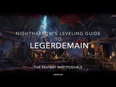 ESO: The Fastest Way to Level Legerdemain