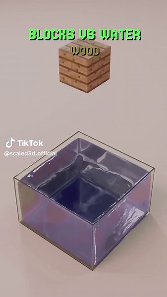 💦 #minecraft #3danimation #satisfying #simulation #blender