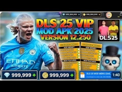 DLS 25 Hack/Mod - Get Unlimited Gems and Coins in Dream League Soccer 2025 (iOS, Android) APK