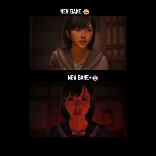 The scene is far more scary in New Game Plus😨