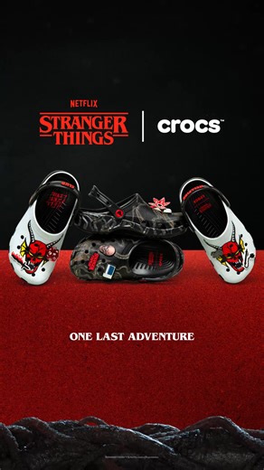 New limited-edition Stranger Things collection, over. Get your pair today. Code Red, Code Red Shop Stranger Things | Crocs