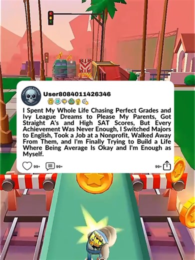 I Spent My Whole Life Chasing Perfect Grades and Ivy League Dreams to Please My Parents, Got Straight A's and High SAT Scores, But Every Achievement Was Never Enough, I Switched Majors to English, Took a Job at a Nonprofit, Walked Away From Them, and I'm Finally Trying to Build a Life Where Being Average Is Okay and I'm Enough as Myself. #askreddit #reddittreading #capcut
