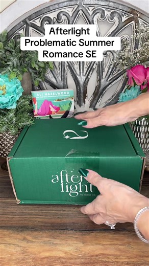 This is the @Afterlight Books Special edition of: Problematic Summer Romance By: @Ali Hazelwood With alternative dust jacket add-on #booktok #problematicsummerromance #alihazelwood #afterlightbooks #bookmail