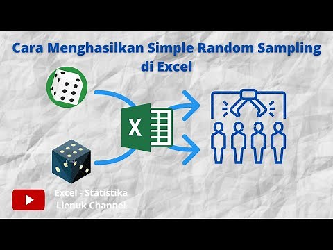 Cara Menghasilkan Bilangan Acak / Simple Random Sampling di Excel Tanpa Duplikat / Ganda