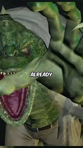 What happens when Dr. Connors transforms into the Lizard in all the Spider-Man games?