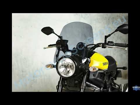 Tall Touring Windshield for Yamaha XSR 700 (2016-2021) | MotorcycleScreens.eu