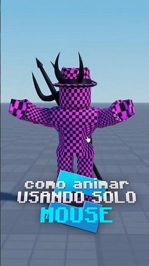 COMO ANIMAR CON SOLO TU MOUSE | ROBLOX STUDIO 👀#roblox #robloxstudio #moonanimator #fyp