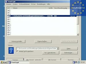 Verschlüsselung mittels Truecrypt (IT-Security Detektiv-Ausbildung EURODET)