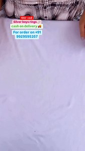 28K views · 18 reactions | New designer beautiful silver rings with 65% discount on instant order extra discount on website order WhatsApp order +91 9929595357 #NecklaceLover #EarringEnvy #RingGoals #BraceletBae #BangleBling #ringd #love #viral #new #giva #boys #gym #rajasthan | Jodhpurisilver | Facebook