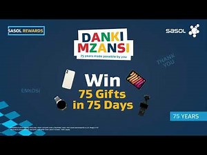 #SasolRewards | Win 75 Gifts in 75 Days with Sasol