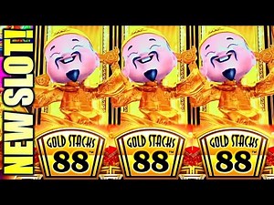 NEW! GOLD STACKS 88 (ROYAL MONKEY) 🐒 MYSTERY CHOICE TEMPTATION! Slot Machine (Aristocrat Gaming)