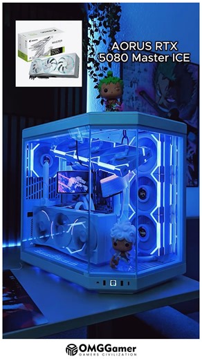 Ultimate Snow White PC Setup for Sleek Perfection 🤍💻🎮 Step into the world of elegance with this all-white gaming setup! Featuring frosty components, smooth RGB effects, and powerful performance, this build combines beauty with next-level gaming power. ❄️✨🔥 #SnowWhiteSetup #GamingPC #WhiteBuild #AestheticSetup #PCBuildIdeas #CustomBuild #GamerLife #UltimateSetup | OMGGamer