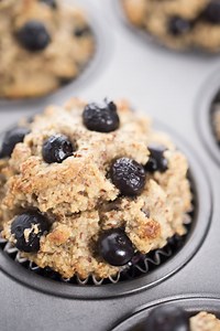 Almond Flour Berry Muffins - The Lemon Bowl