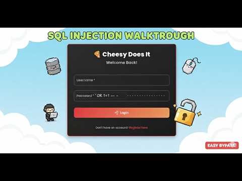 Cheesy Does It Walkthrough | SQL Injection | February 16 | Bugforge | ‪ ⁨‪@nca_nepal‬