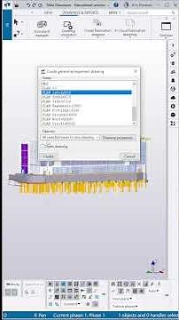 How to Build a GA Drawings in Tekla Structures 2025 #tekla #teklastructures #teklatutorial