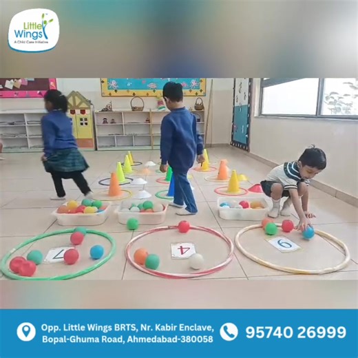 Numeracy Activity – Counting & Ball Placement (Nursery) On 15th December, our Nursery students enjoyed a fun numeracy activity where they counted and placed balls according to the flash card numbers. This hands-on learning experience helped strengthen number recognition, counting skills, and hand-eye coordination in an engaging and playful way. Learning numbers through action and fun! 😊 #NurseryNumeracy #CountingActivity #EarlyMath #PreschoolLearning #HandsOnLearning #LearningThroughPlay #Numbe