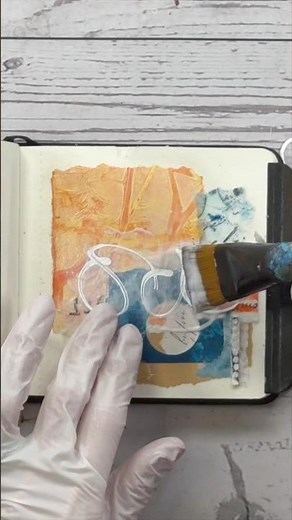 Learn the best gluing tips for collage papers so you don’t get bubbles — check out my full YT video!