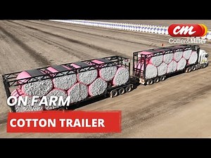 C&M Cotton Cartage Trailers, setting a new standard for cotton transport efficiency!