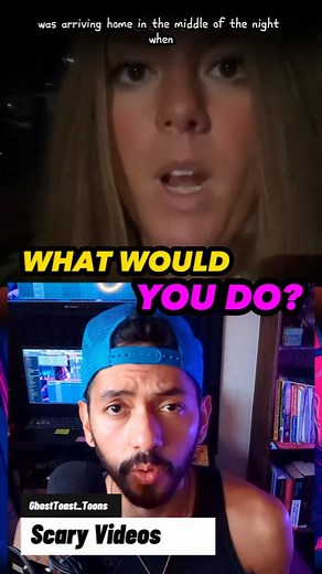 Would you go inside? A woman arrived home to see that her daughter's bedroom Window curtains were open and the lights were on. but she knew that her daughter wasn't home. She proceeds to go inside and investigate, she finds a picture on the floor and some out of place items. What would you do? Would you even enter the house? Let me know in the comments below. #Scary #ScaryVideo #Freaky #Creepy #Spooky #Haunting #Haunted #Hauntedhouse #GhostToast #GhostToast_Toons #GhostToastToons | GhostToast