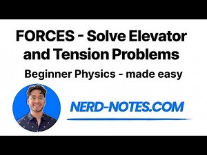 2.5.1 How to Solve Elevator and Tension Problems in Physics