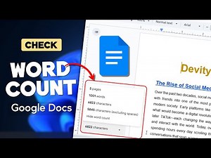 How to Check Word Count in Google Docs (3 Easy Ways) — 2025 Guide