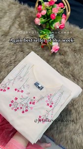 3.5K views · 2.6K reactions | I’m in love with this dress 梁鹿 This dress  Pov: You can’t resist shopping from our page.﫣 Get the most beautiful embroidered ensemble at the most reasonable prices! 﫶 | Jesal Key To Success | Facebook