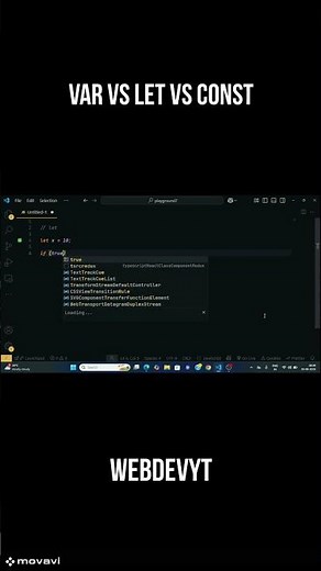 JavaScript var vs let vs const Explained in 60 Seconds 🚀 | JS Tutorial #shorts #coding