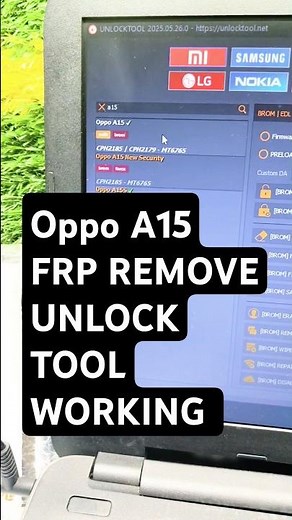how To OPPO A15 FRP REMOVE UNLOCK TOOL WORKING 💯