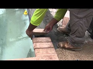 Tuscan Paving Stone - Remodel Coping Installation