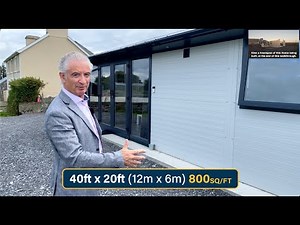 800sq/ft Modular Home - Fully Completed for €95,000 - Steeltech Modular Homes