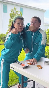 581K views · 2.3K reactions | Squid Game Dalgona He HAD to RUN AWAY 藍#shorts #khamitovy #martaandrustam #Instagram #chines #chasma #facebook #comedy #funny #couple #instalike #instadaily #instagood #viral | Marta and Rustam | Facebook