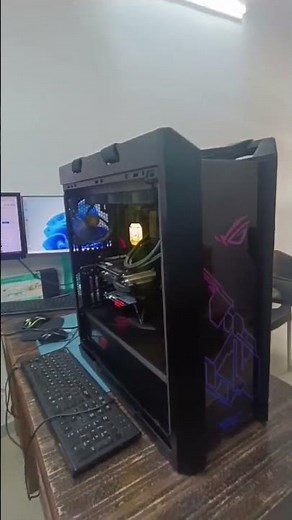 Gaming Desktop Assembled ASUS ROG Strix Helios GX601 E-ATX Mid Tower Black Cabinet