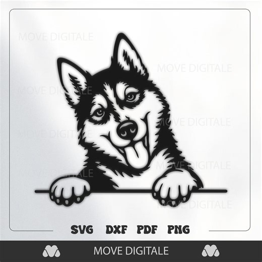 Husky Dog Metal Wall Art - Siberian Wolf SVG DXF - Husky Laser Cut - Husky CNC Plasma - Etsy