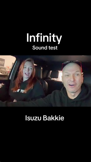 Experience the Insane Sound of Infinity on Isuzu Bakkie!