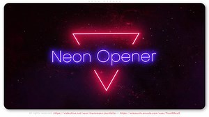 Videohive Neon Opener 46317988 - 46317988 AEdownload.com