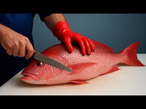 How Market Fish Vendors Fillet Fish So Fast