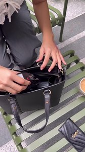 Quick coffee breaks with the Hanna Top Handle 🤎 Now on pre-order. | Tocco Toscano