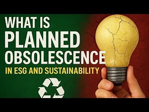What is Planned Obsolescence in ESG and Sustainability?