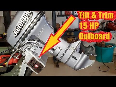 TILT and TRIM Installed on Small OUTBOARD Jon Boat BUILD