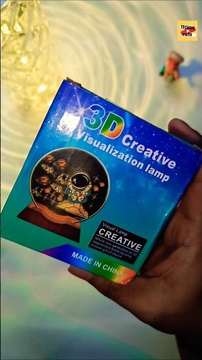 3D Acrylic Planets Crystal Ball Night Lamp ✨ | USB LED Table Light | #shorts #crystallamps #lamp