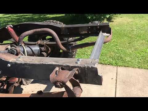 Rebuilding my 2000 ford ranger rusted frame