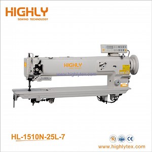 [Hot Item] Long Arm Single Needle Compound Feed Heavy Duty Sewing Machine